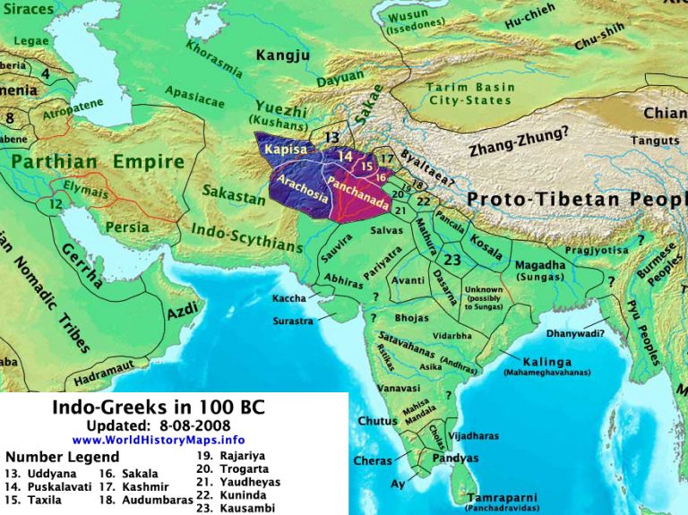 Central Asian History - World History Maps