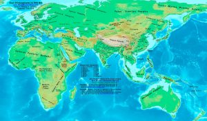 World map 500 BC - World History Maps
